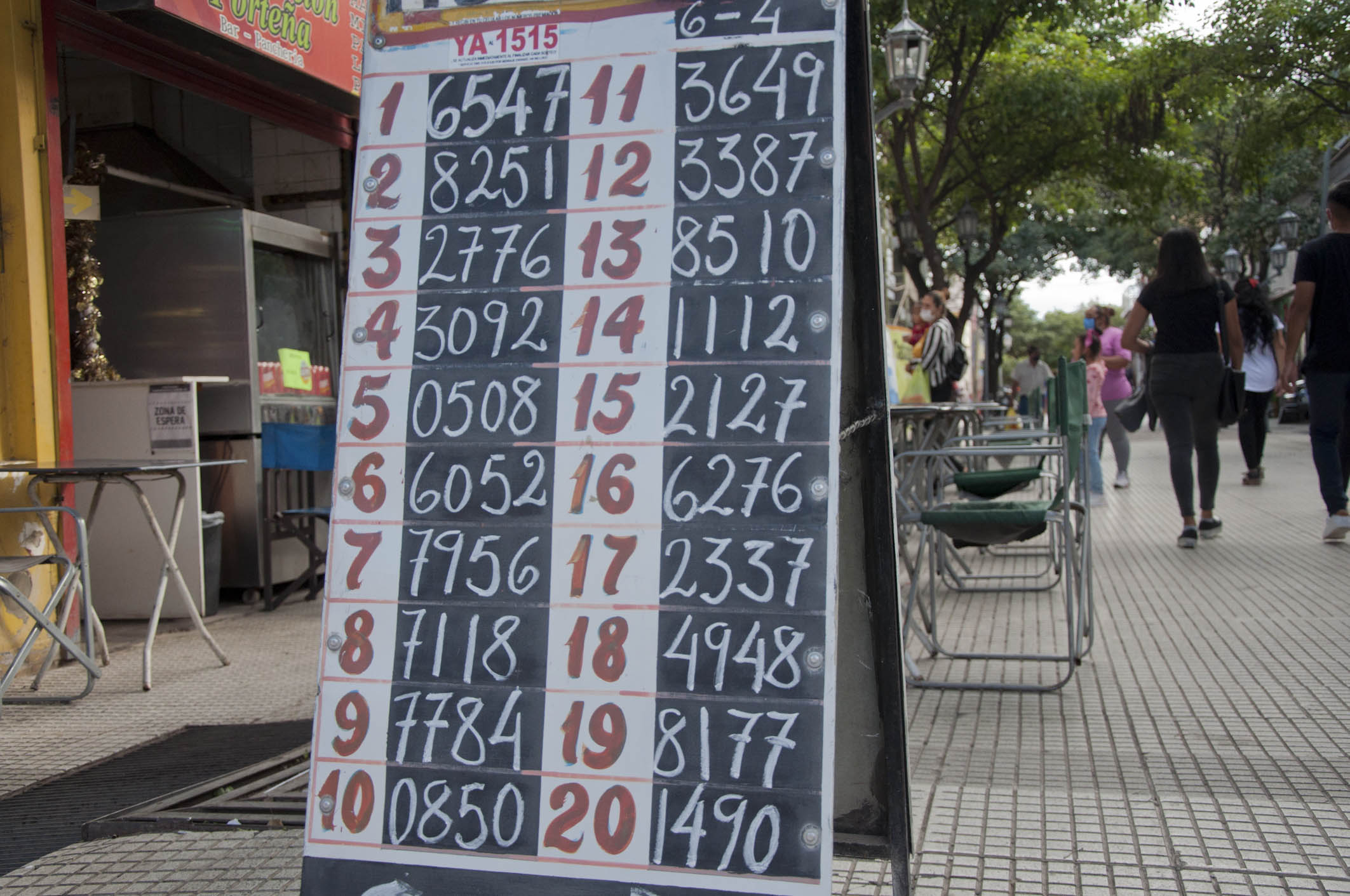 Resultado del sorteo matutino de la quiniela de Catamarca - La Unión ...