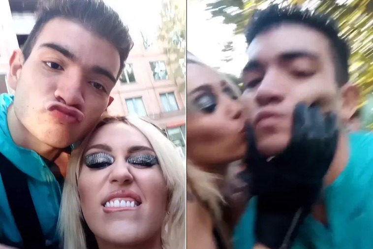 La historia del joven argentino al que Miley Cyrus besó: "Me lo guardo ...