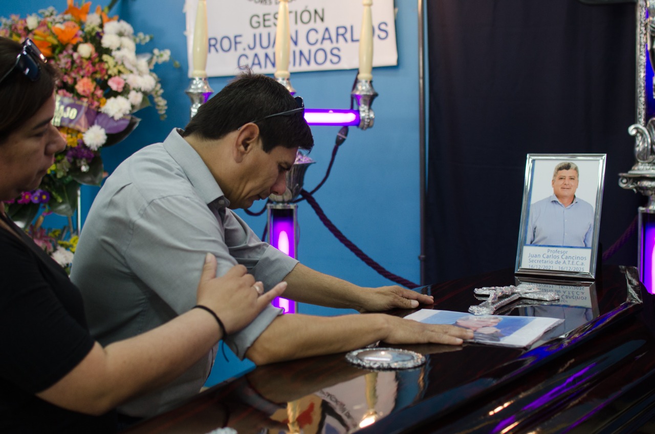 Profundo pesar en la despedida de Cancinos y Giménez: dispusieron tres ...