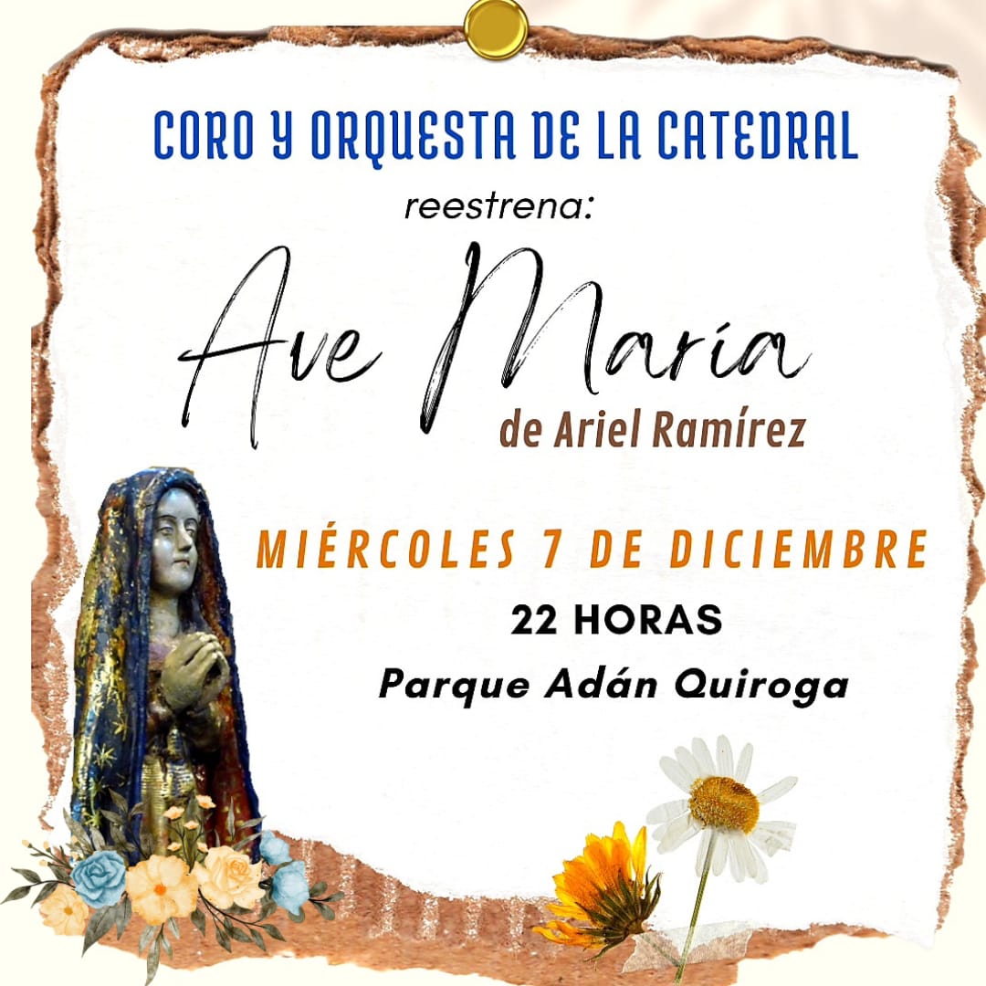 Reestrenan el Ave María de Ariel Ramírez - La Unión Digital
