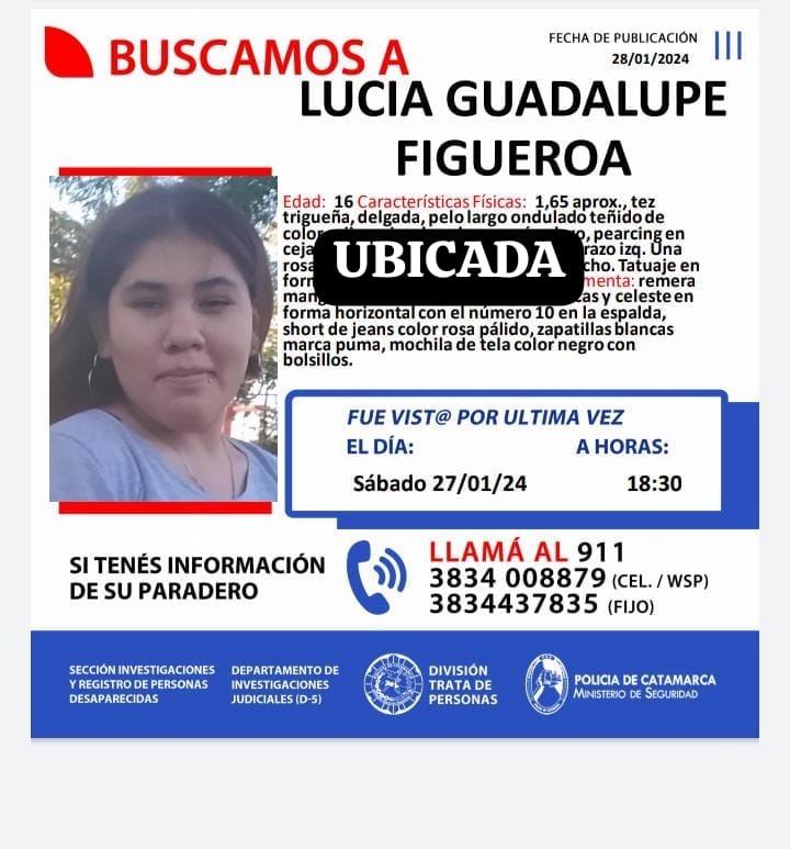 Encontraron a Lucía Figueroa - La Unión Digital