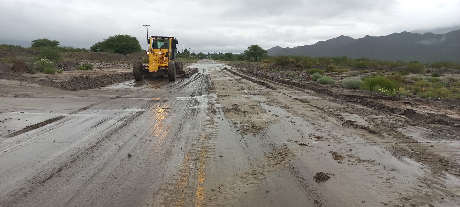 Despejaron los badenes en Ruta Nacional 40, se recomienda transitar con ...