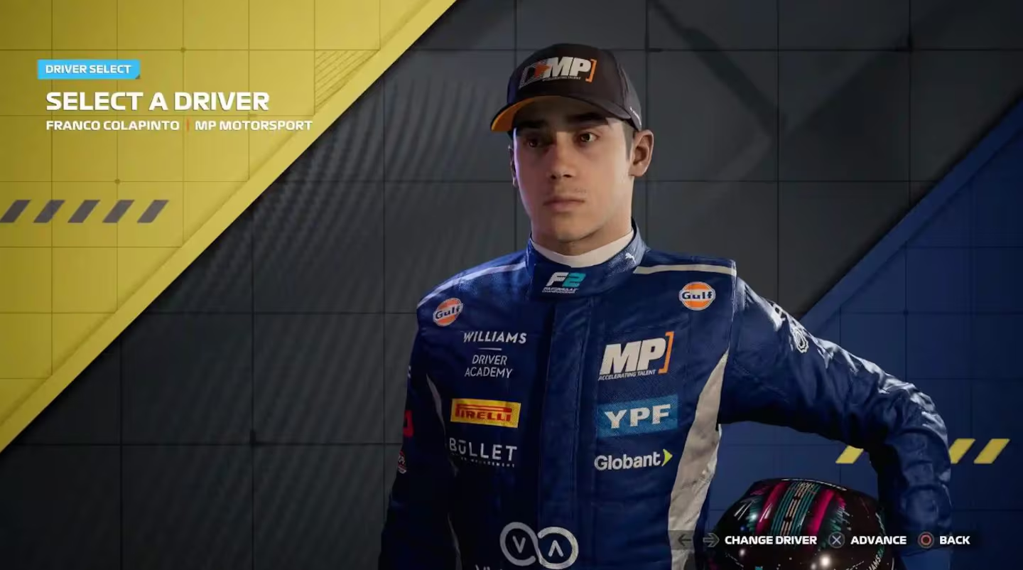 Cómo jugar con Franco Colapinto en el F1 24 - La Unión Digital