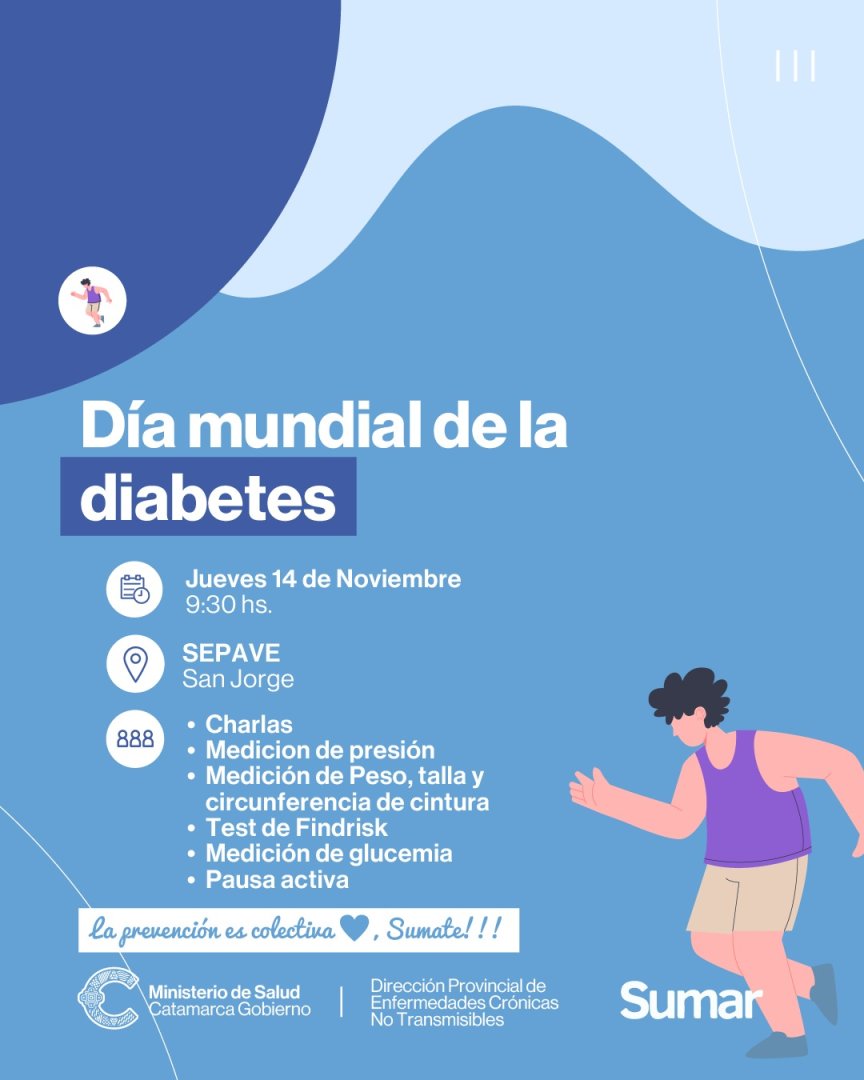 Jornada por el Día Mundial de la Diabetes - La Unión Digital