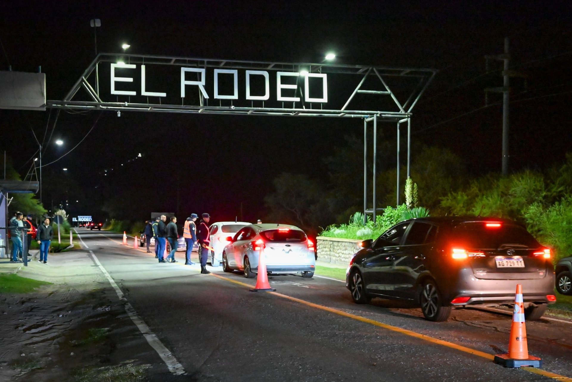 Operativo en El Rodeo: solo un aprehendido en el finde de festivales ...