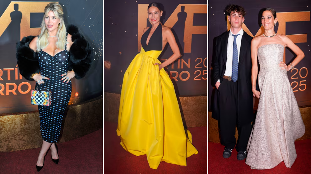Martín Fierro 2025: los mejores looks de las celebridades en la alfombra roja - La Unión Digital
