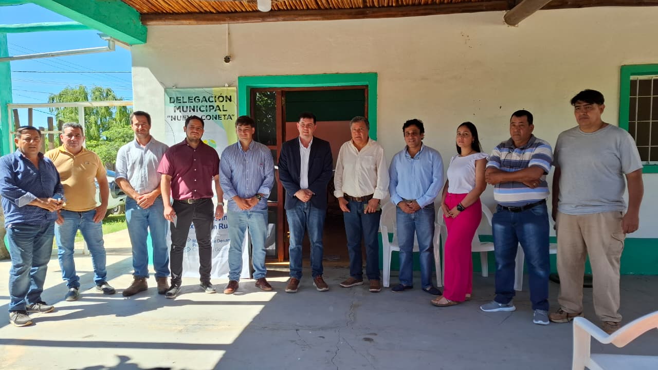 Inauguraron la Agronomía de Zona de Nueva Coneta para asistir a ...